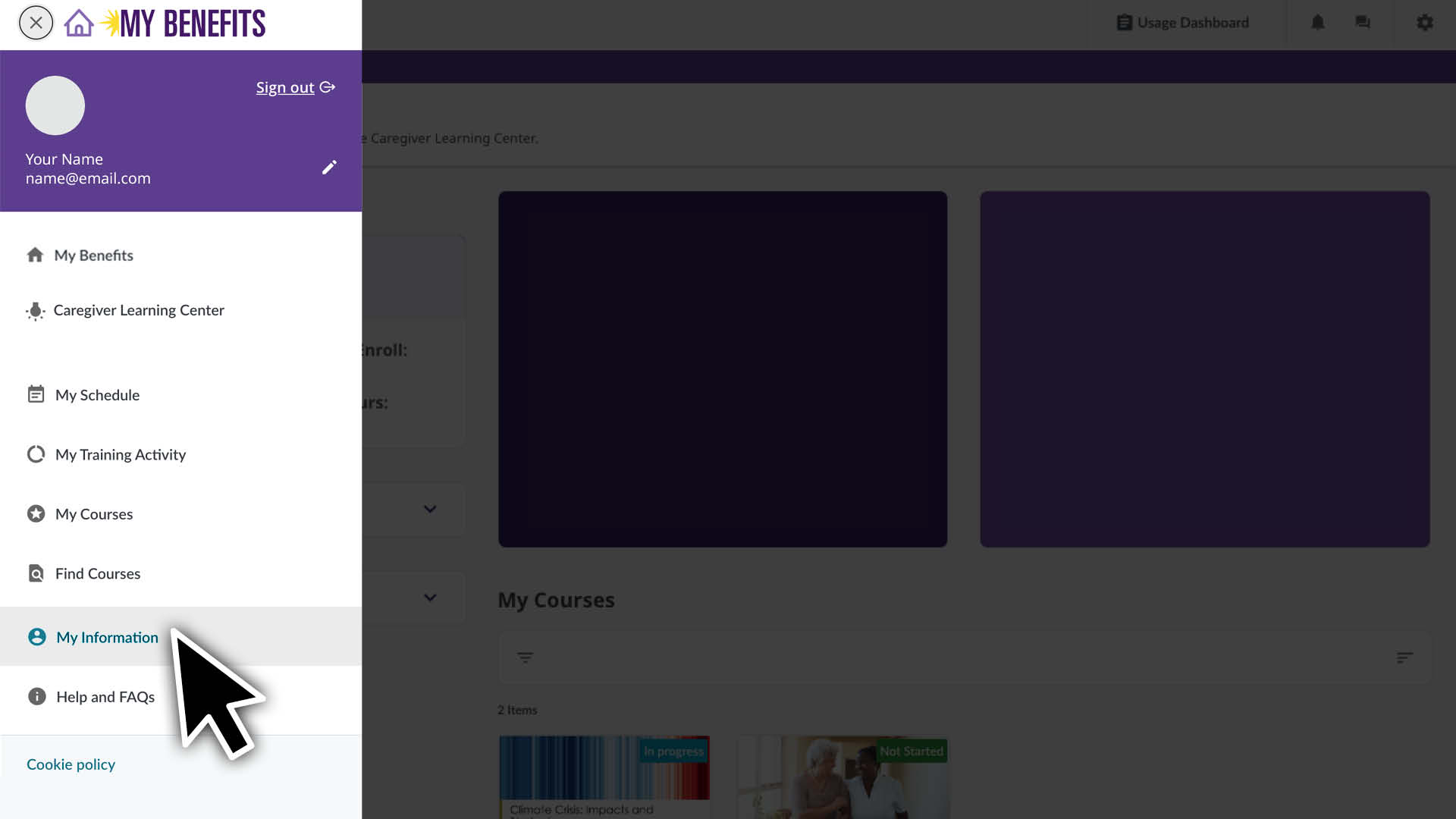 Caregiver Learning Center - Getting Started - SEIU 775 Benefits Group